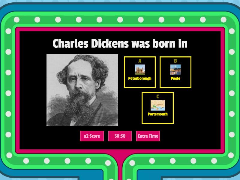 Charles Dickens - Gameshow quiz