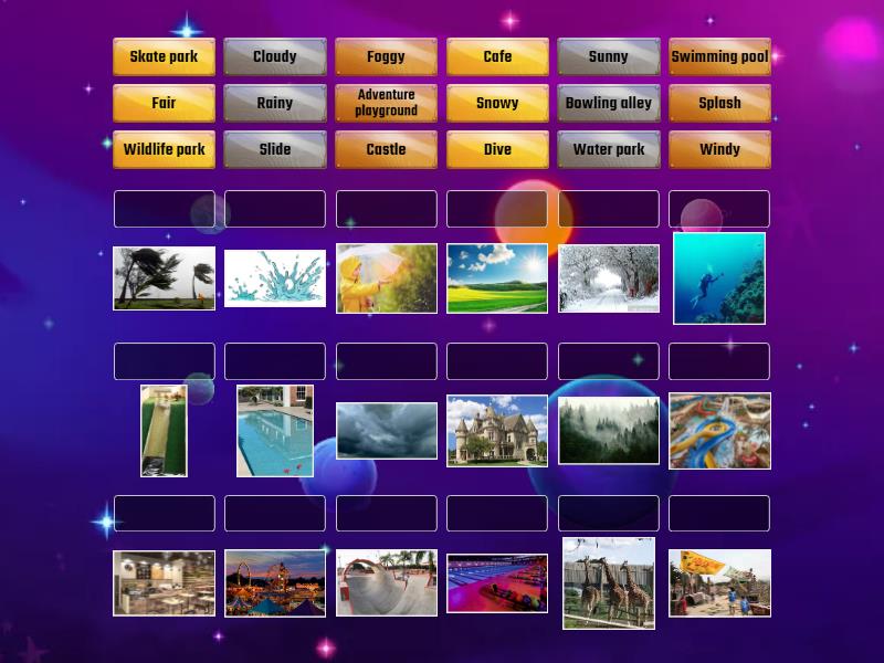 Grade 3 Unit 4 - Match up