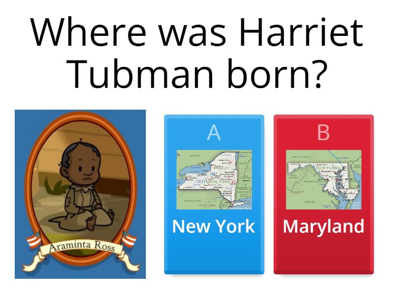 Harriet Tubman Exit Ticket - Quiz