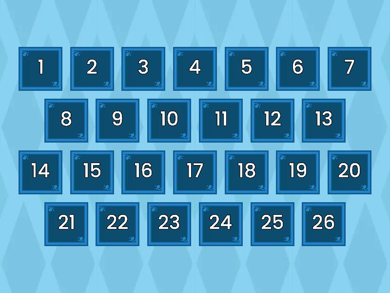 ALPHABET & NUMBERS 1-26 - Open the box