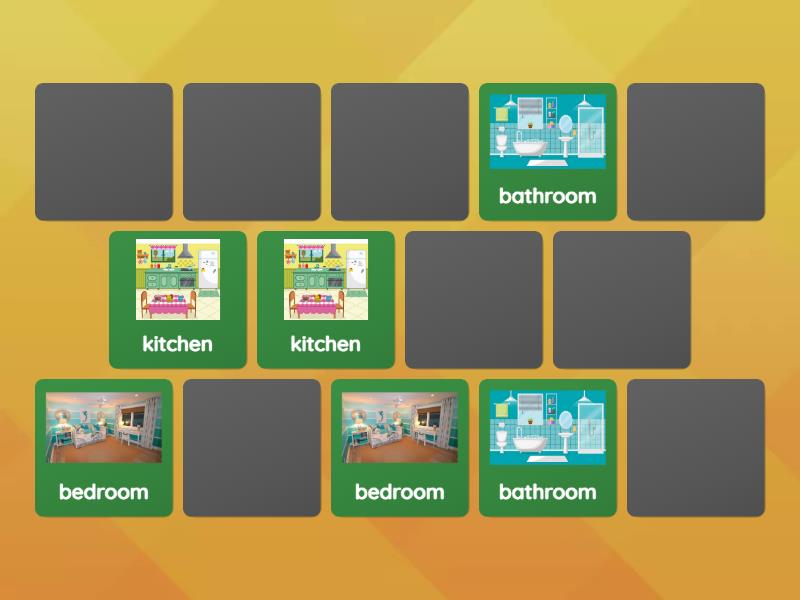 My house - Matching pairs