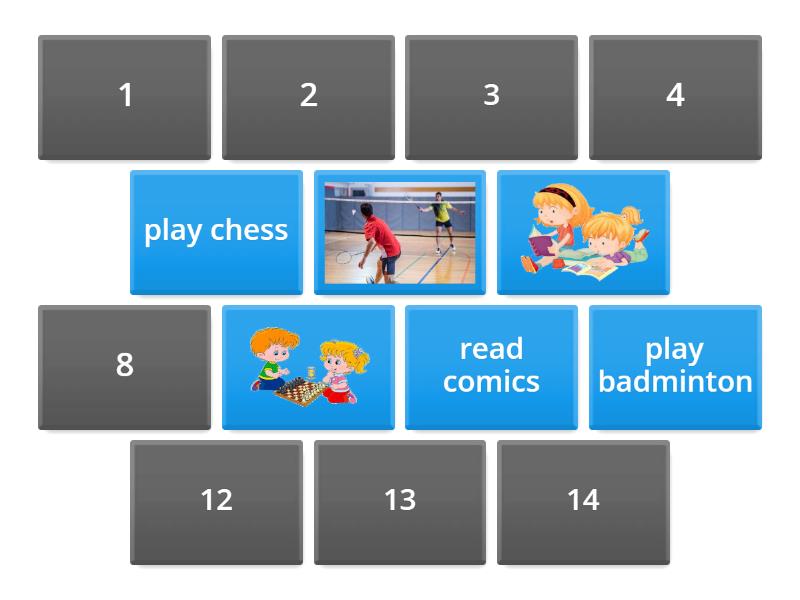 UNIT 10 G4 NATIONAL - Matching pairs