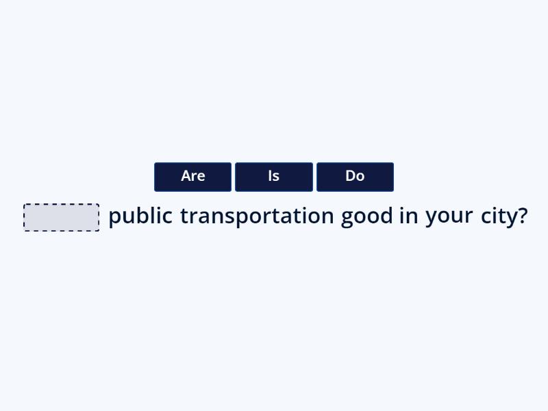 Auxiliary Verbs in Questions - Complete the sentence