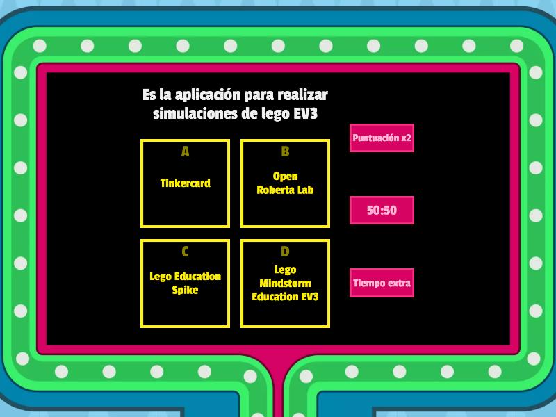 MD3 Interacción del EV3 con el mundo real 2 - Concurso de preguntas