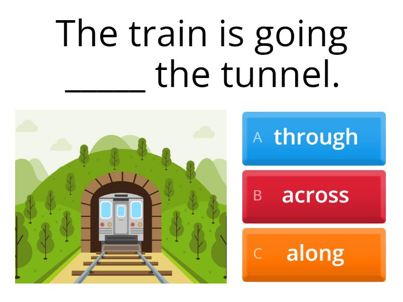Prepositions of movement - Quiz