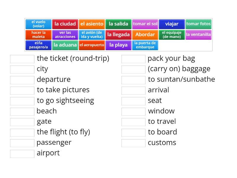 Los Viajes - Match up