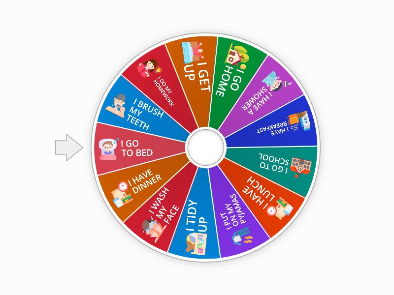 BINGO - Spin the wheel