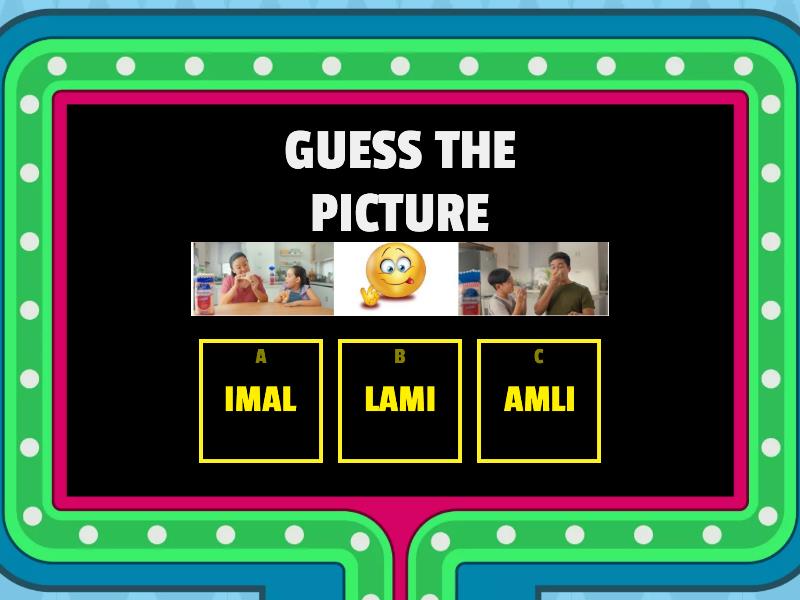 GUESS THE PICTURE - Gameshow quiz