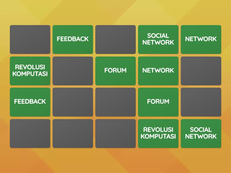 Latihan Bab 8 Kelas VIII Informatika - Matching pairs