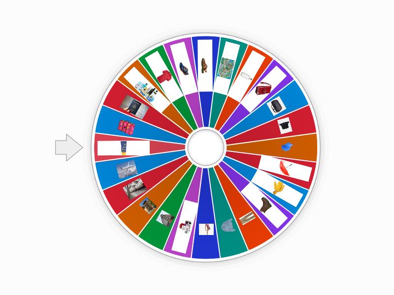 Interactive wheel Year 4 - Spin the wheel