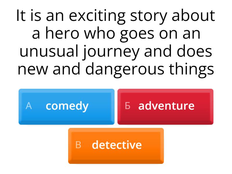 Genres of literature - Quiz