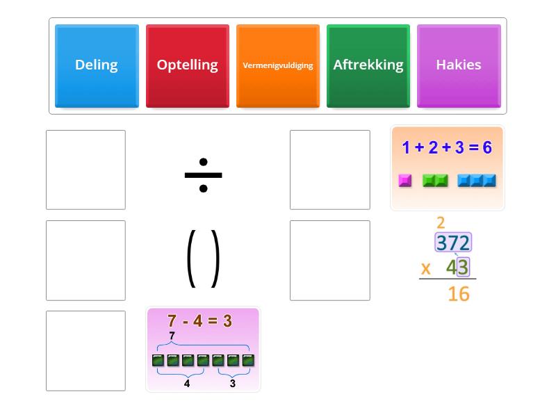 Volgorde van Bewerking: Pasmaats - Match up