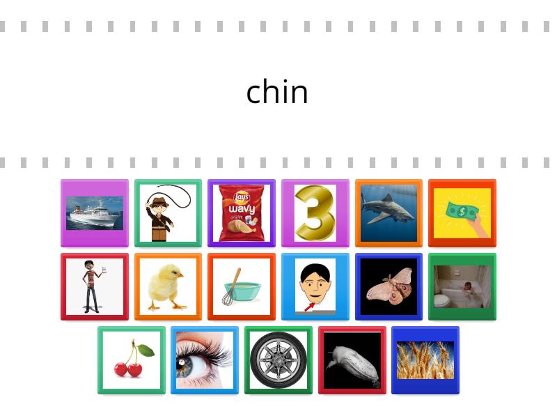 Digraphs ch,sh,th,wh - Find the match