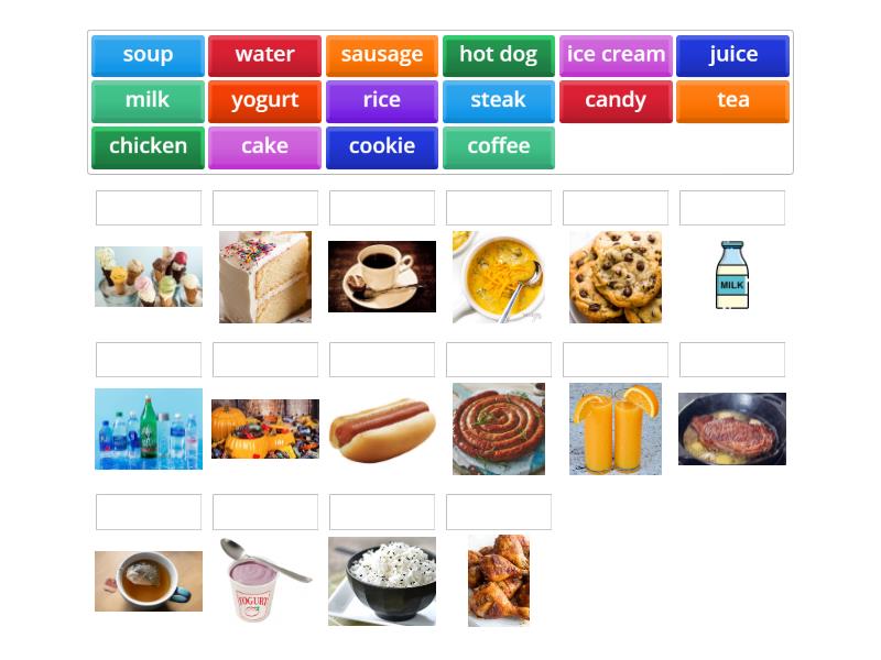 Food - Match up