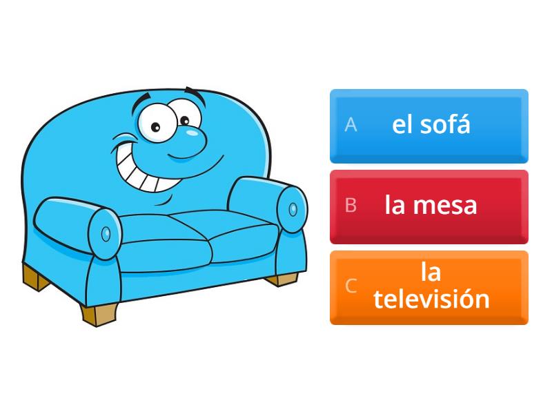 Grado 2 - Los muebles - Quiz