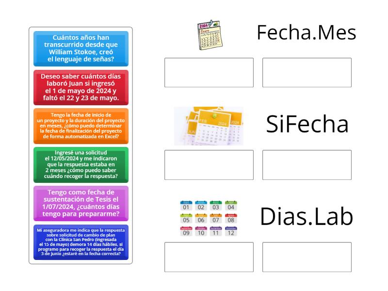 Funciones Fecha y Hora - Ordenar por grupo