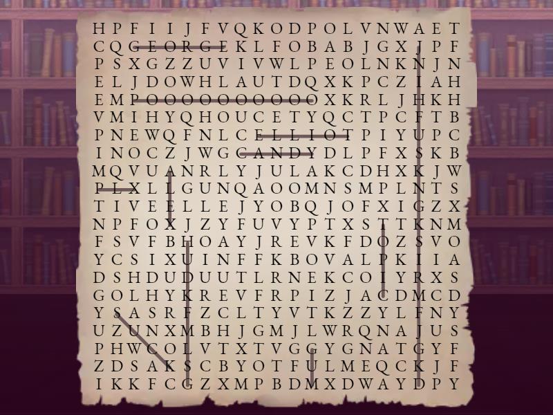 Alex is cool - Wordsearch