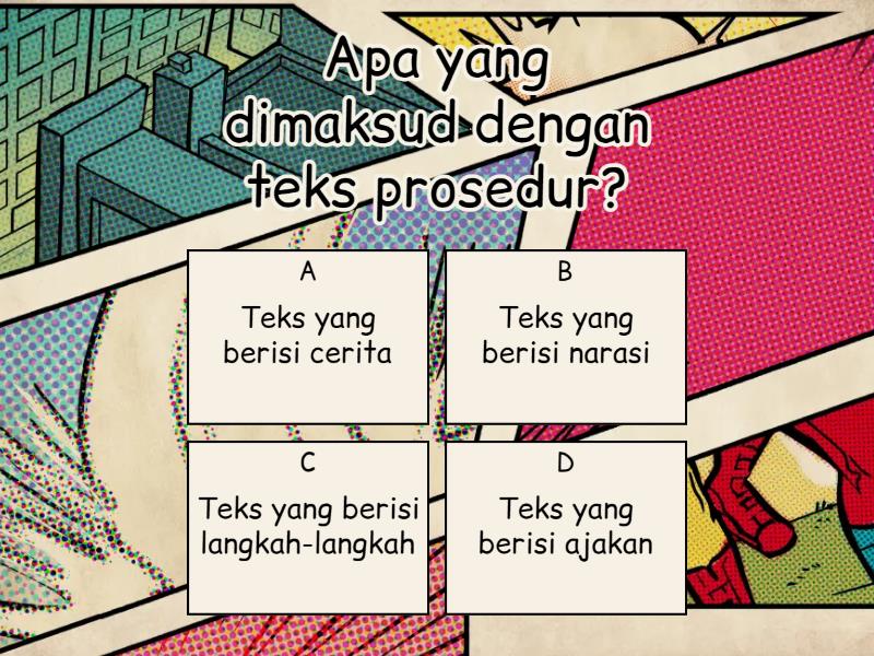 Kuis Teks Prosedur - Quiz