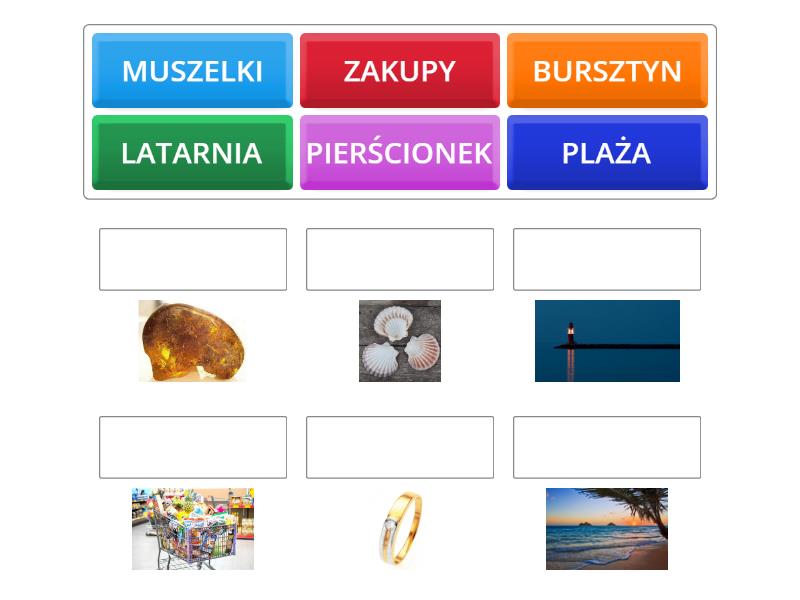 ćw. 2 / Po polsku po Polsce - Match up