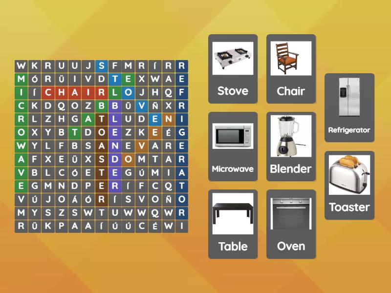 Kitchen Letter Soup - Sopa de letras