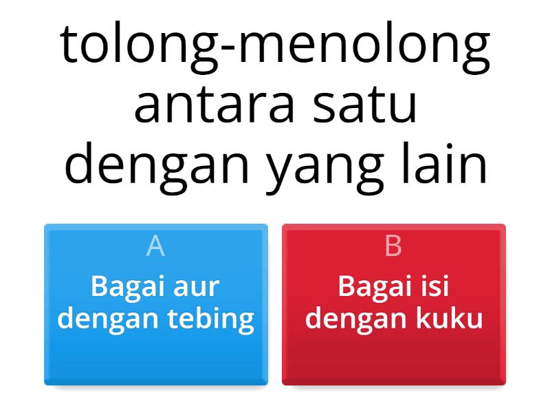 Perumpamaan Set 1 - Quiz