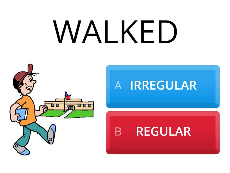 REGULAR AND IRREGULAR VERBS (SIMPLE PAST) - Quiz