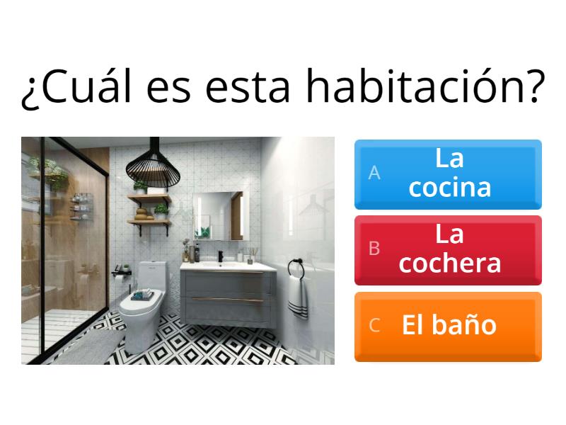 Partes y objetos de la casa - Quiz