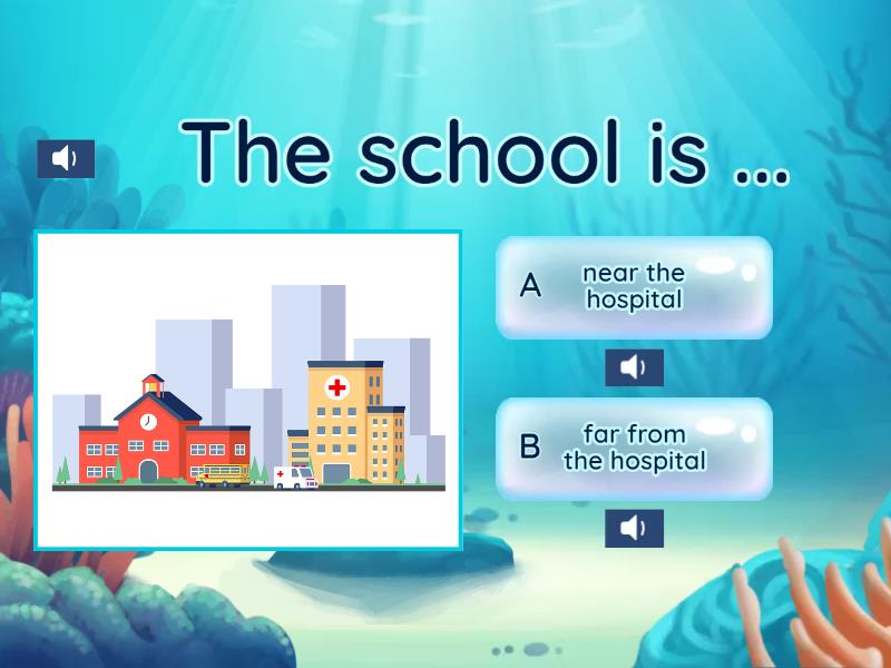 places in the city LEVEL 6 - Quiz