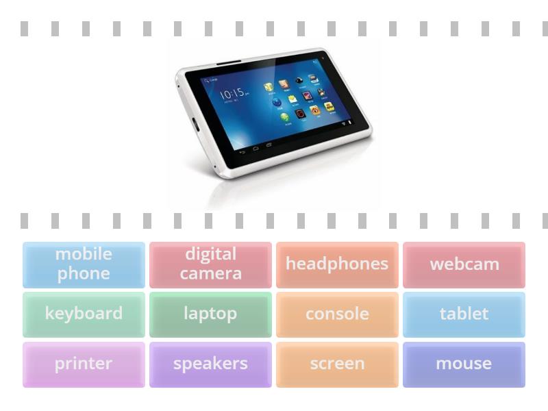 UNIT 2- Technology Devices - Find the match