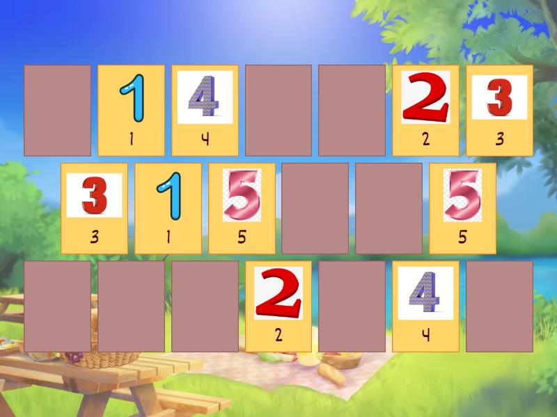 memory numeri - Matching pairs