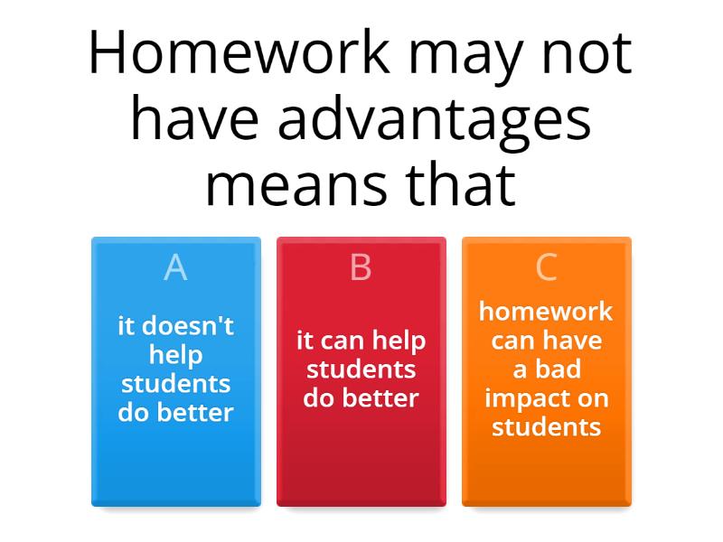 Homework text summary questions - Quiz