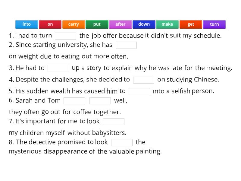 Laser B1 unit 15 - Complete the sentence