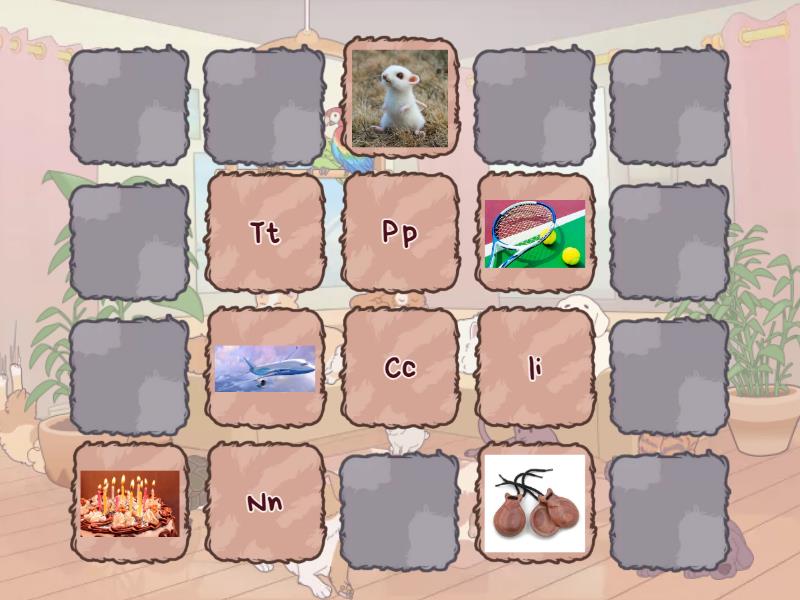 Jolly phonics Group 1-2 Memory - Matching pairs