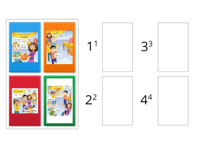 Everybody Up1 U3 story - Rank order