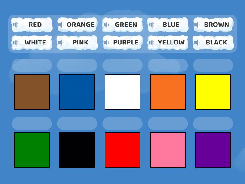 Colours (SEN) - Match up