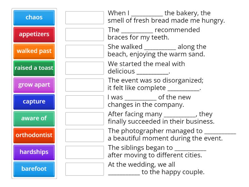 Lesson Reflection - Match up