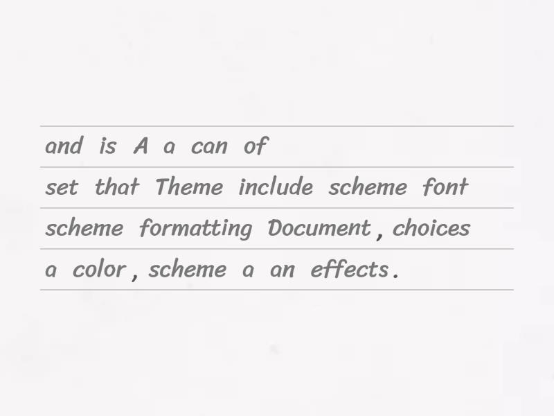 Chapter-4 Formatting Features - Reordenar
