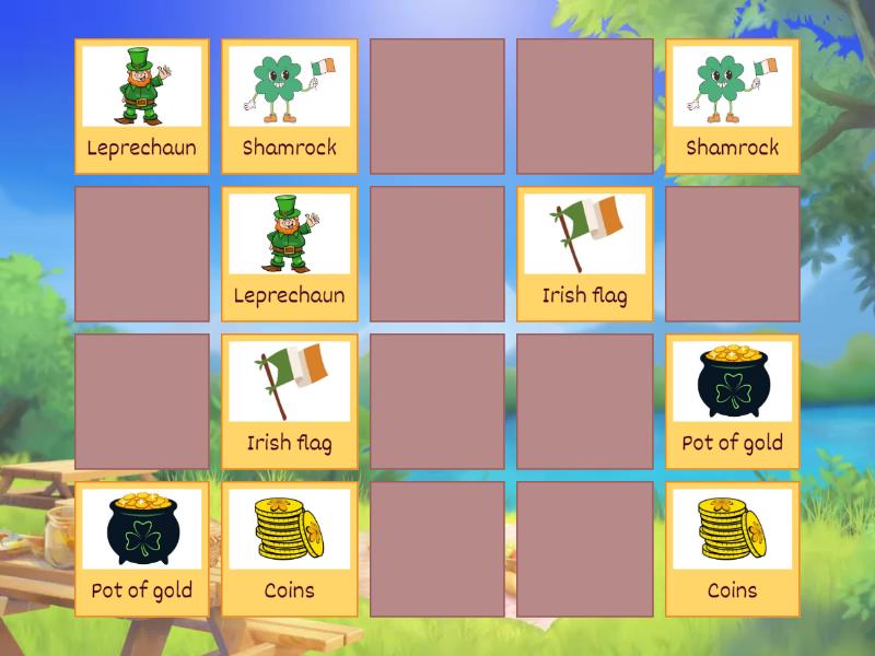 St patrick´s day! - Matching pairs