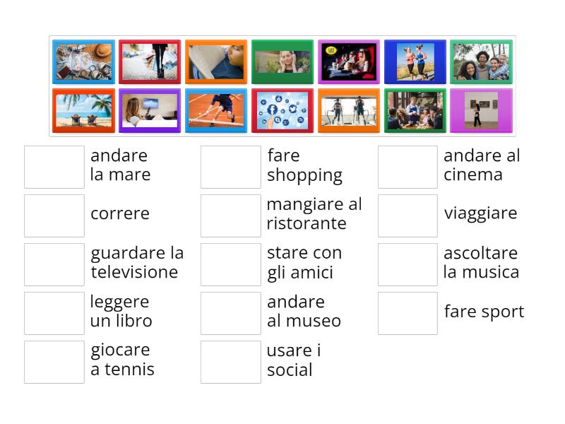 attività tempo libero - Match up