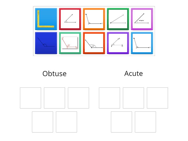 Angles - Group sort