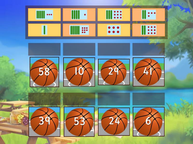Place Value - Match Up - Une las parejas