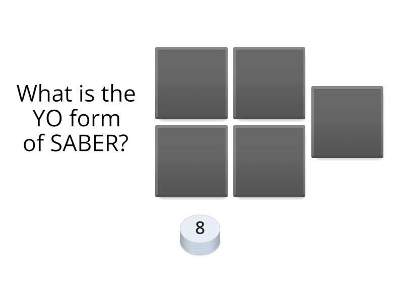 Saber or Conocer? That's the question you must answer! - Win or lose quiz