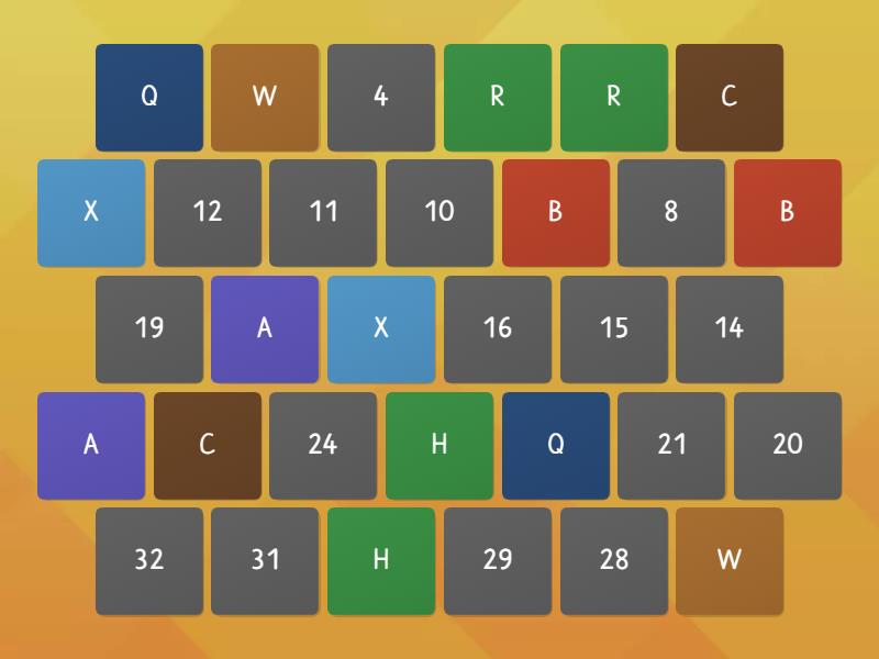 ALPHA - Matching pairs