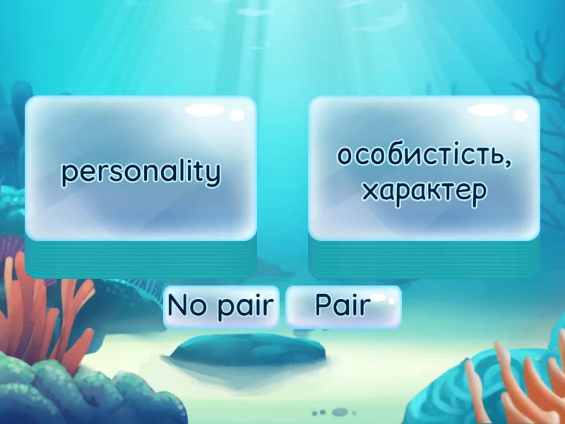 EF Pre-Intermediate 4th edition Unit 1B - Pair or No Pair