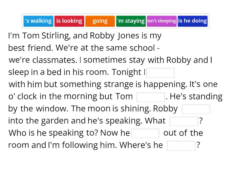 Robby Jones - Complete the sentence