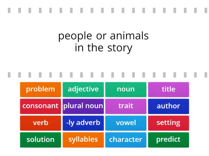 English Vocabulary - Cada oveja con su pareja