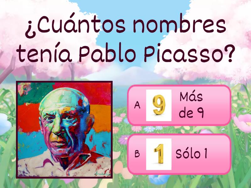 Pablo Picasso - Quiz