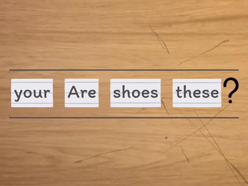 Kids Pre A1.3 Unit 9 - Sentence Jigsaw Puzzle Review - Unjumble
