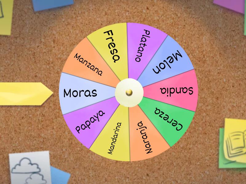 La rueda de las frutas - Spin the wheel