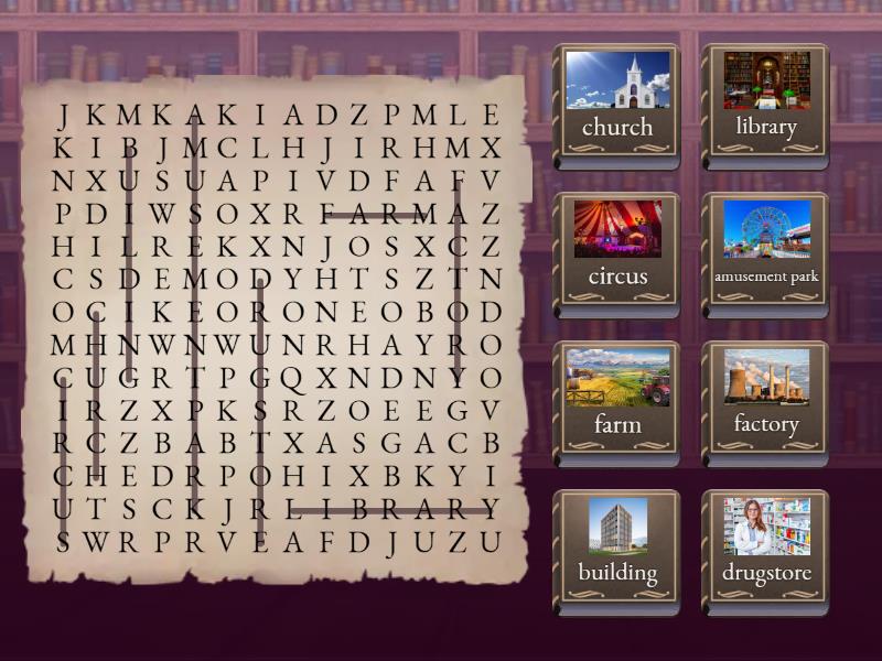 Word search - neighborhood (part 2) - MEIE - Wordsearch